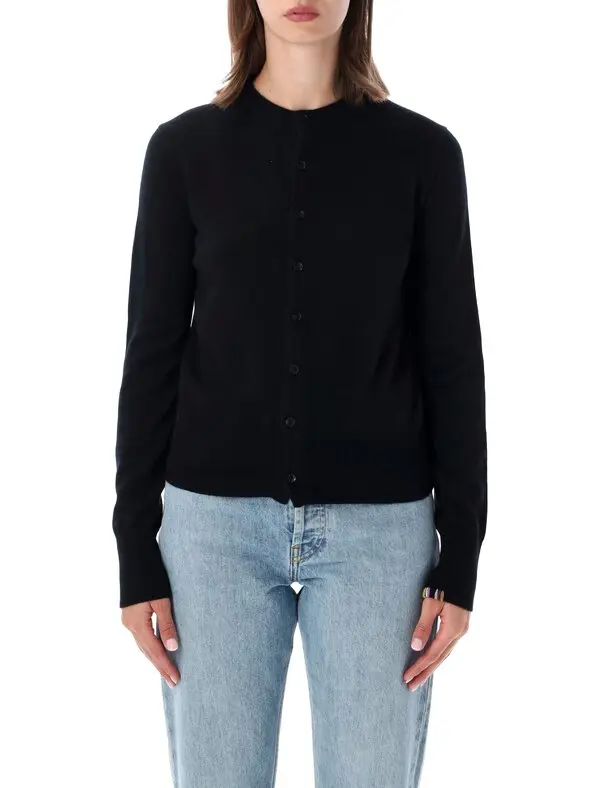 Extreme Cashmere The Little 2 Mini Cashmere Cardigan - Nero