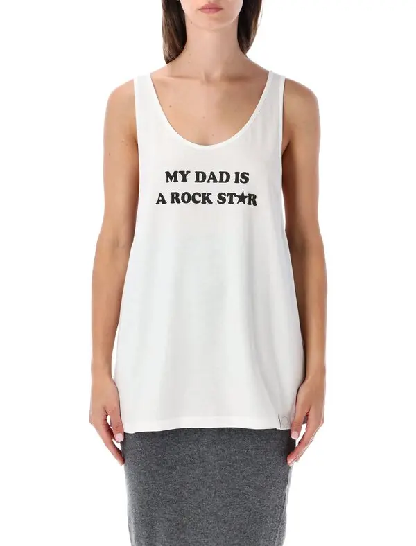 Stella McCartney Graphic Print Sleeveless Tank Top