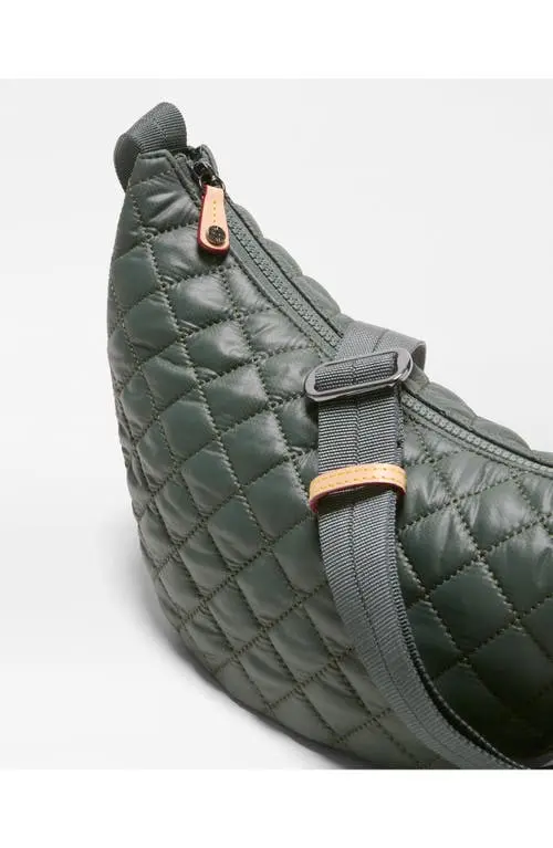 Mz Wallace Small Metro Smile Quilted Nylon Crossbody Bag