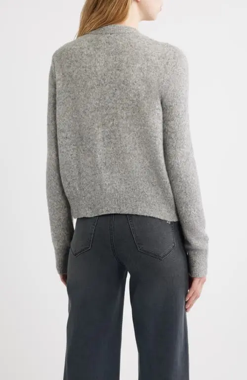 Rails Millie Embroidered Wool Blend Cardigan
