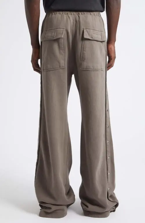Rick Owens Pusher Wide Leg Pants - Dust
