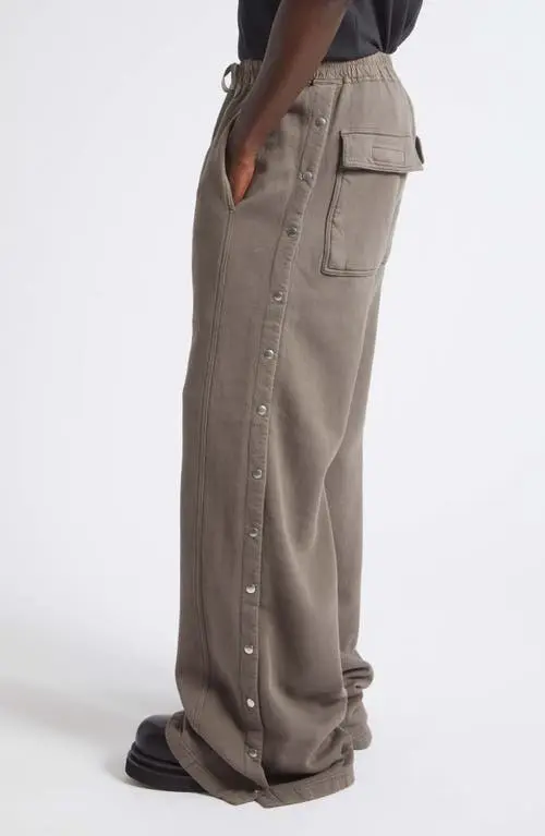 Rick Owens Pusher Wide Leg Pants - Dust