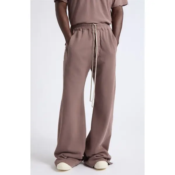 Rick Owens Pusher Wide Leg Pants - Grape