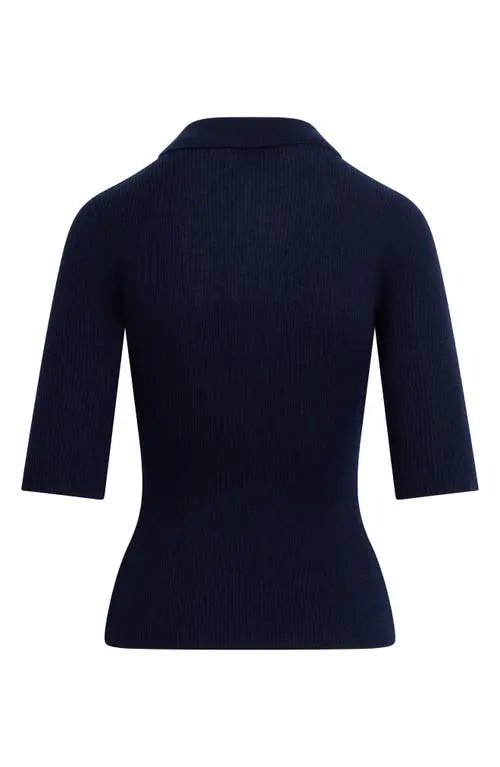 FAVORITE DAUGHTER The Downtown Polo - Navy
