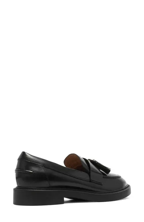 FRANKIE4 Octavia Leather Loafer With Tassel Detail