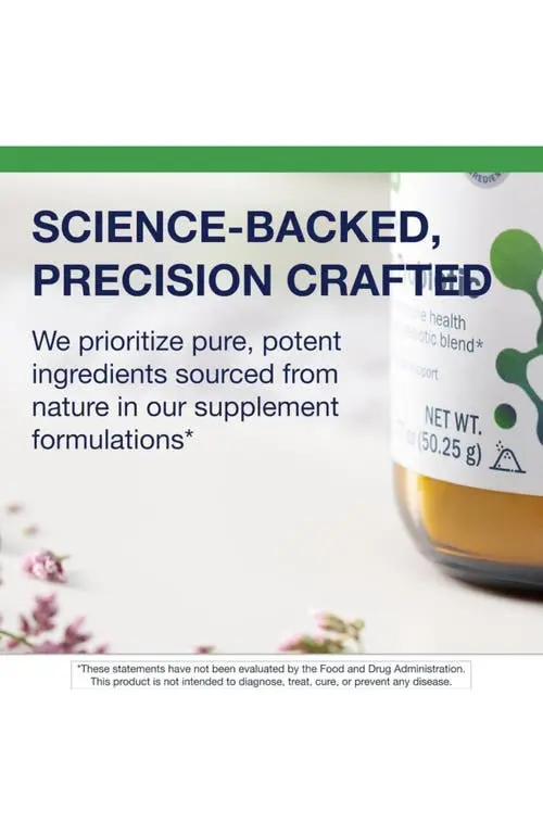 METAGENICS Ultraflora Synergy Probiotic Prebiotic Powder 1.77 Oz
