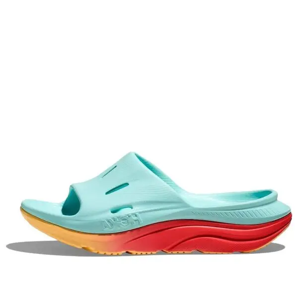 Hoka One One Ora Recovery Slide 3 - Cloudless/cerise