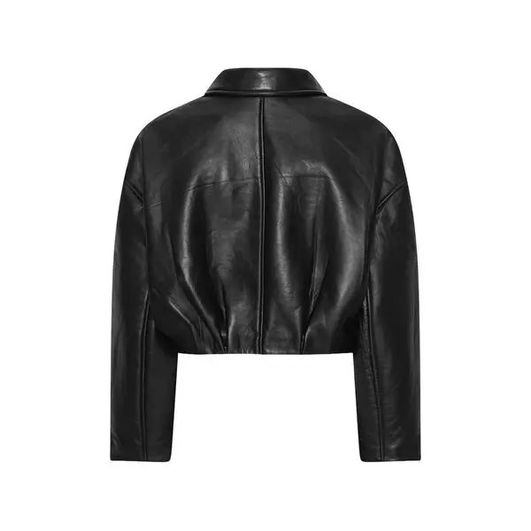 ROTATE BY BIRGER CHRISTENSEN Sheepskin Leather Jacket