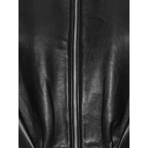 ROTATE BY BIRGER CHRISTENSEN Sheepskin Leather Jacket