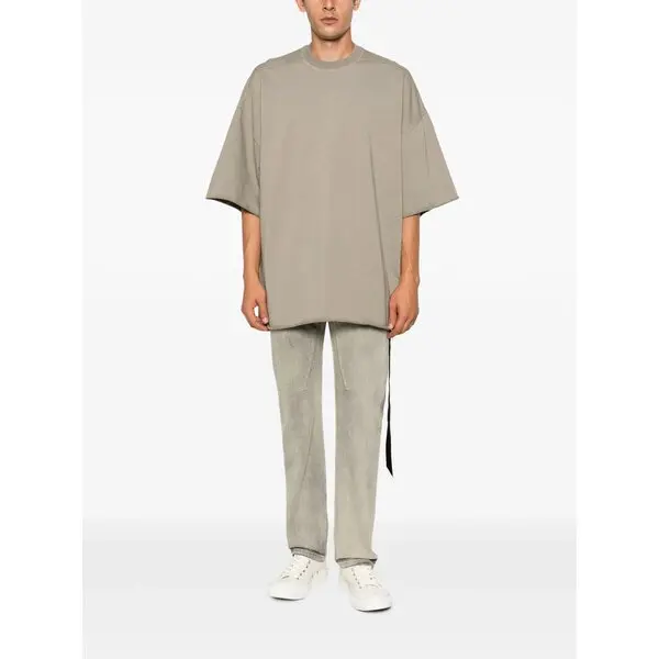 Rick Owens Grey Denim Regular & Straight-leg Jeans - Gray