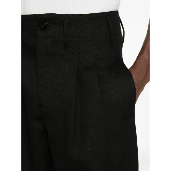 AMI Paris Virgin Wool Tailored Trousers