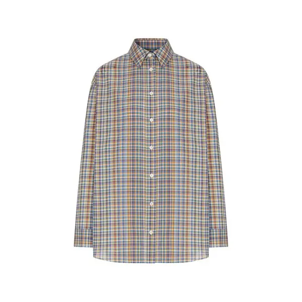 TOTEME Checked Organic Cotton Shirt