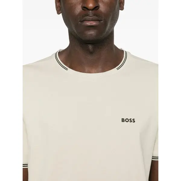 BOSS Neutrals T-shirts & Vests T-shirts