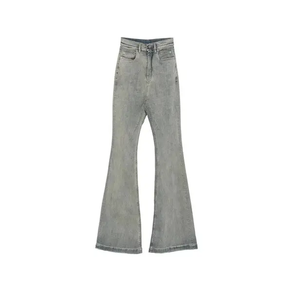 Rick Owens Denim Flared Jeans - Blue