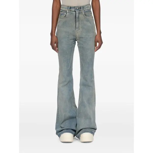 Rick Owens Denim Jeans - Blue