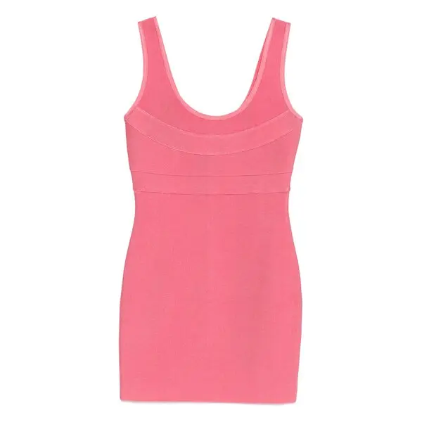 Herve Leger Paneled Day Dress