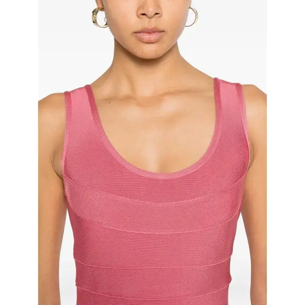 Herve Leger Paneled Day Dress