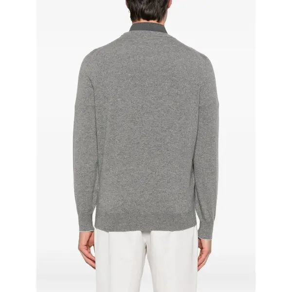 Brunello Cucinelli Grey Sweaters & Knitwear Jumpers