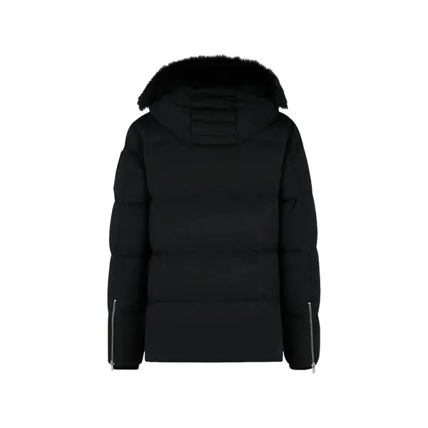 Moose Knuckles Padded Jacket With Detachable Textured Trim