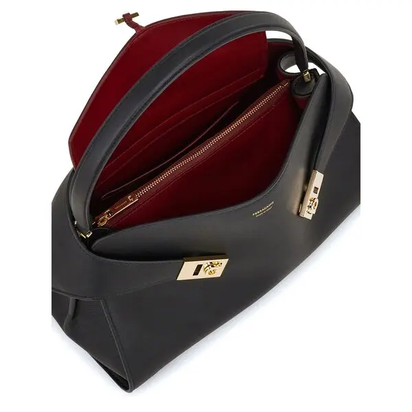 FERRAGAMO Shoulder Bags - Black