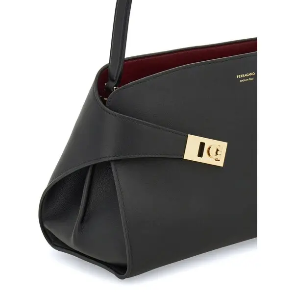 FERRAGAMO Shoulder Bags - Black