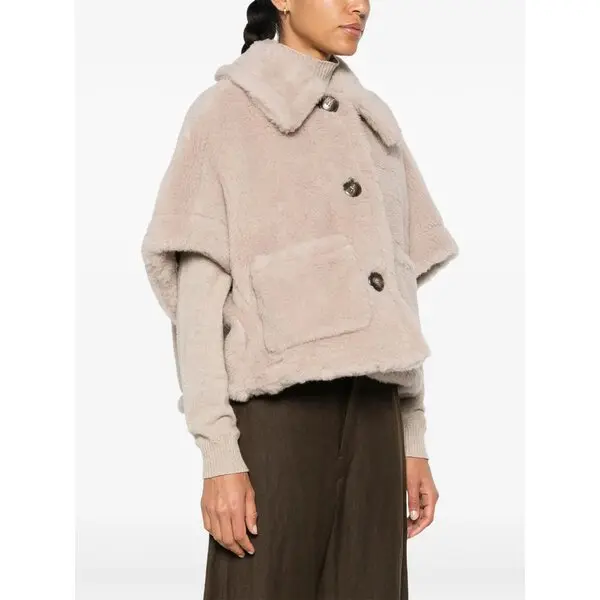 Max Mara Neutrals Coats Capes