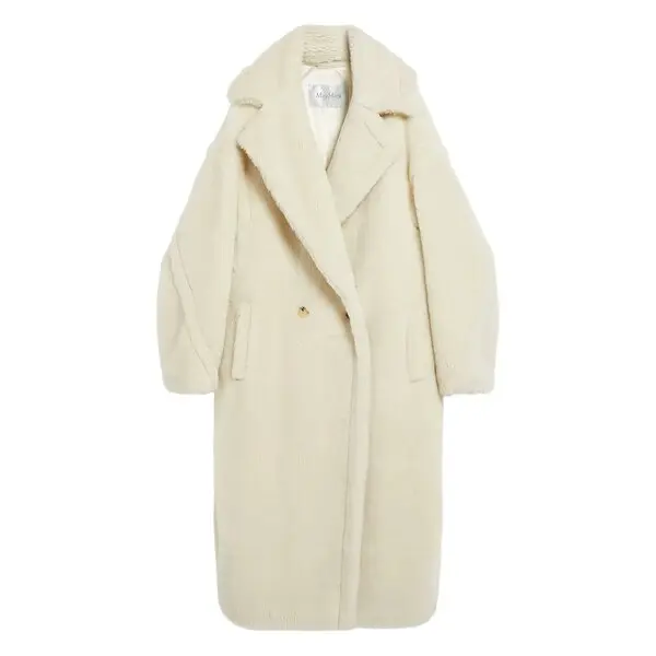 Max Mara Coats Double Breasted & Peacoats - White
