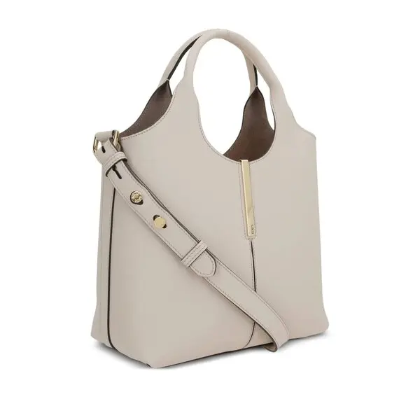 TOD'S Neutrals Tote Bags - Cream