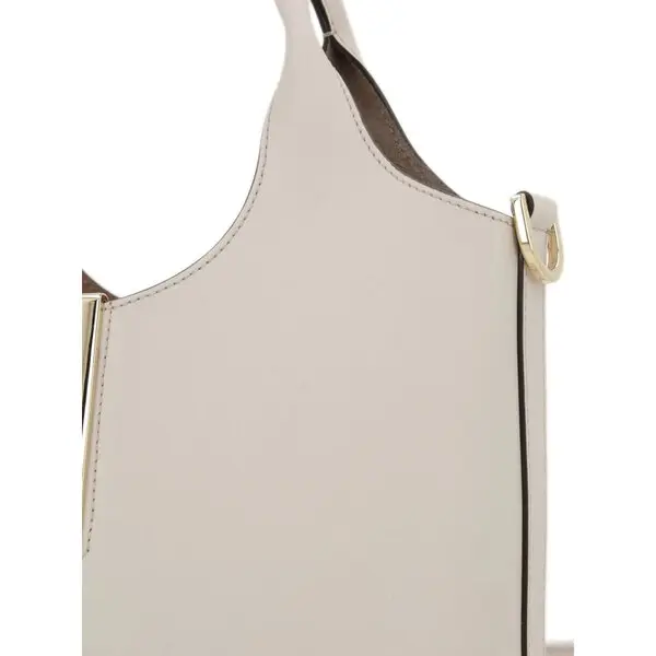 TOD'S Neutrals Tote Bags - Cream