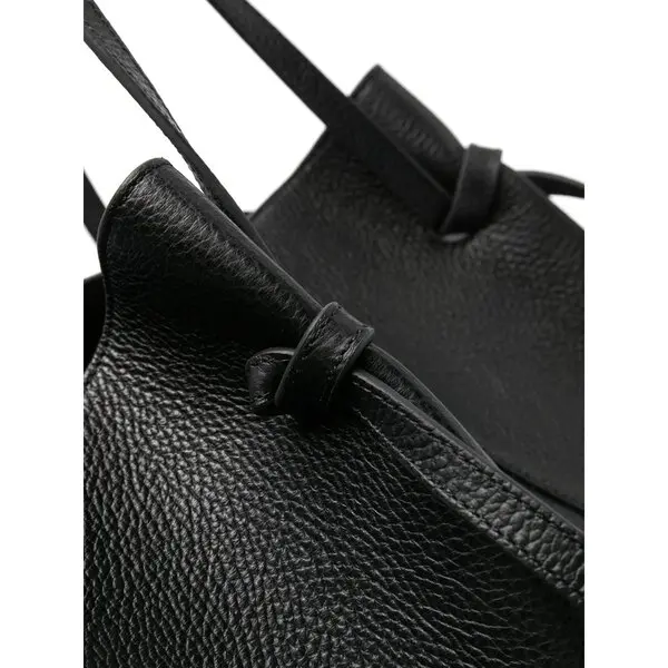 Yuzefi Calf Leather Tote Bag - Black