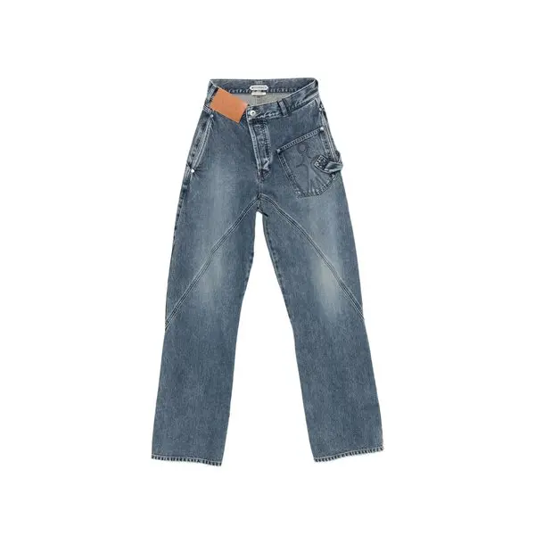 JW Anderson Denim Straight-leg Jeans - Blue