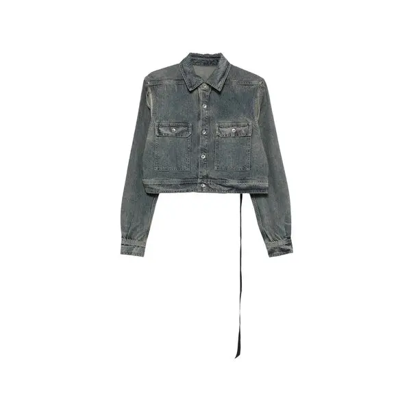 Rick Owens Denim Jacket - Blue