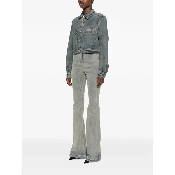 Rick Owens Denim Jacket - Multicolor