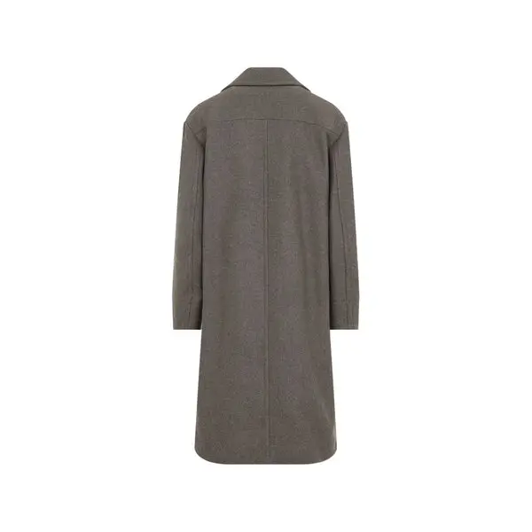 Dries Van Noten Wool Double-breasted Coat