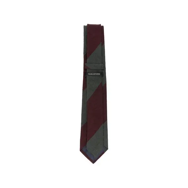 Tagliatore Silk Diagonal Stripe Neck Tie