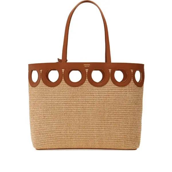 FERRAGAMO Neutrals Tote Bags