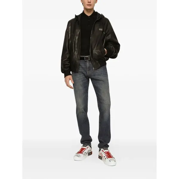 Dolce & Gabbana Polo Shirts - Black
