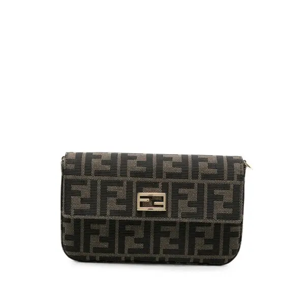 Fendi Clutch Bags - Brown
