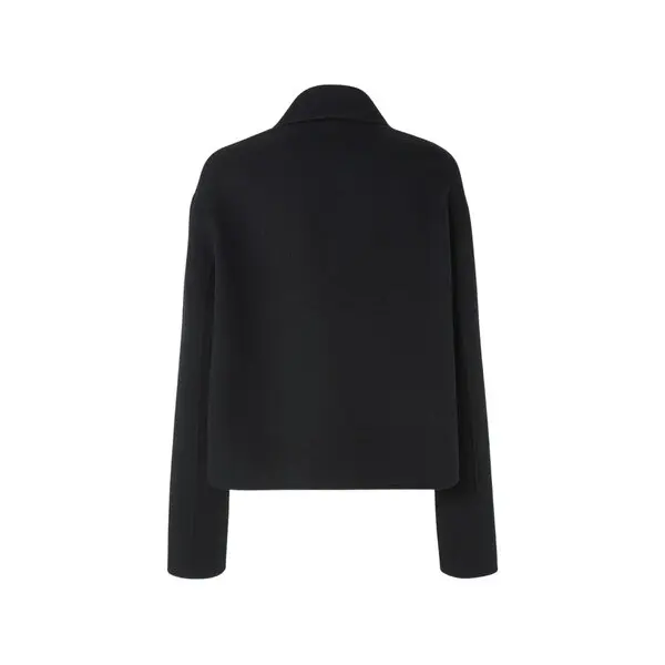 Fendi Wool Zip-up Jacket - Black