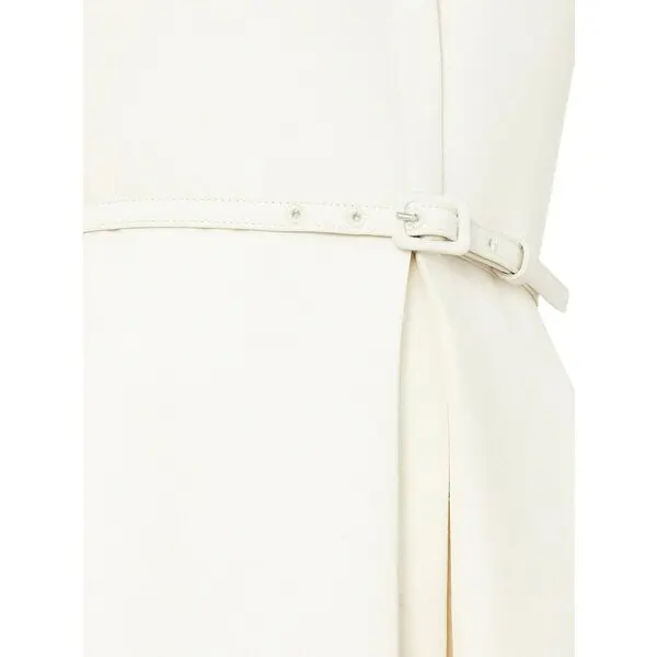 Fendi Wool And Silk Dress - White