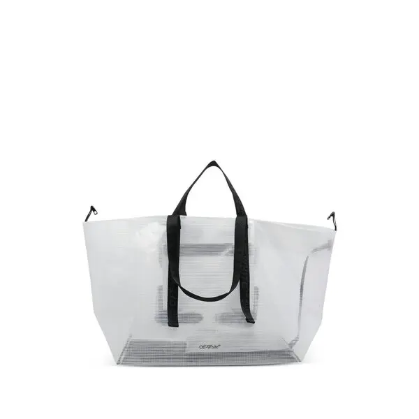 Off-White Tote Bags