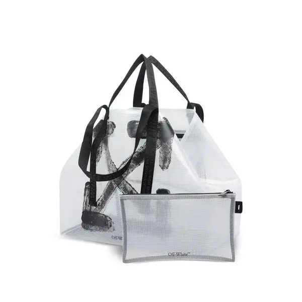 Off-White Tote Bags