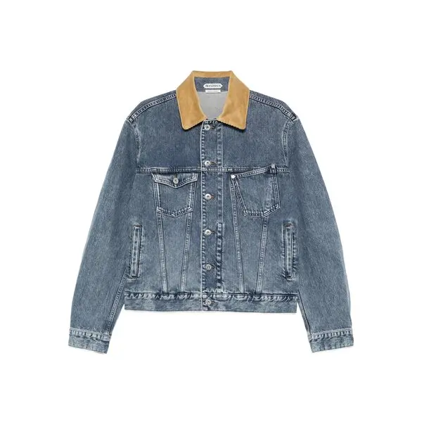 JW Anderson Corduroy Collar Denim Jacket