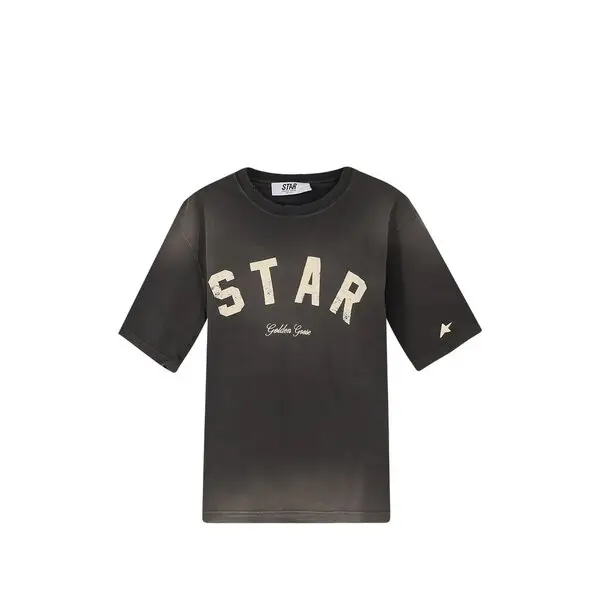 GOLDEN GOOSE Grey T-shirts & Vests T-shirts