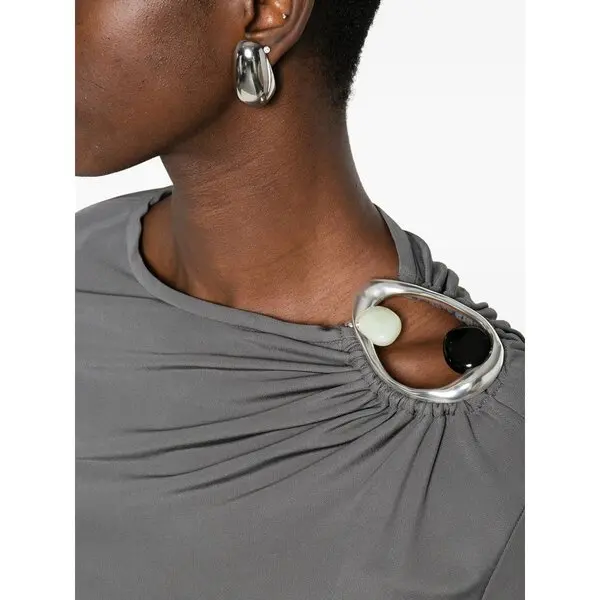 Christopher Esber Grey Tops Blouses