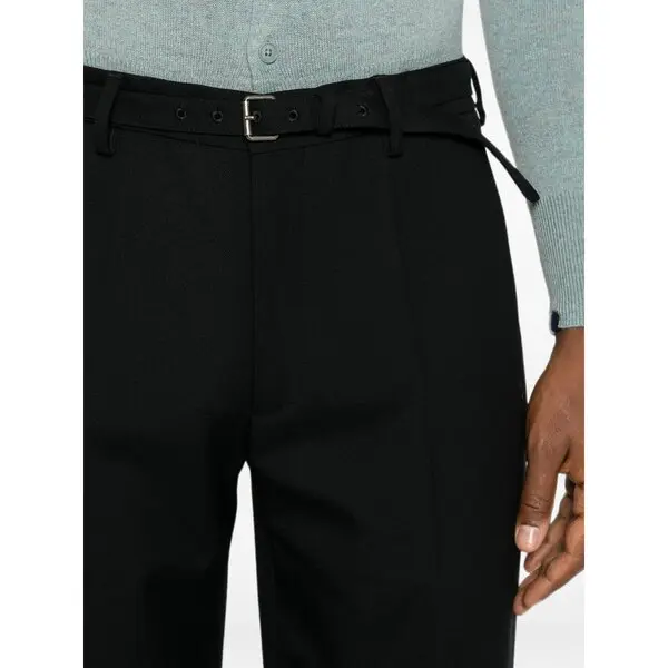 Dries Van Noten Belted Trousers