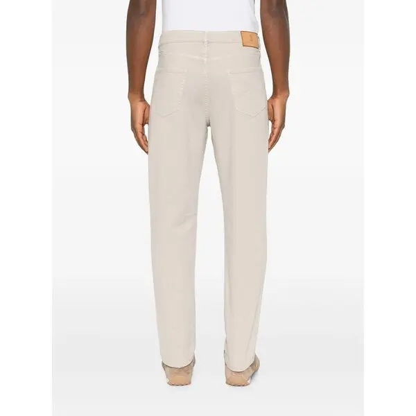 Brunello Cucinelli Neutrals Denim Trousers