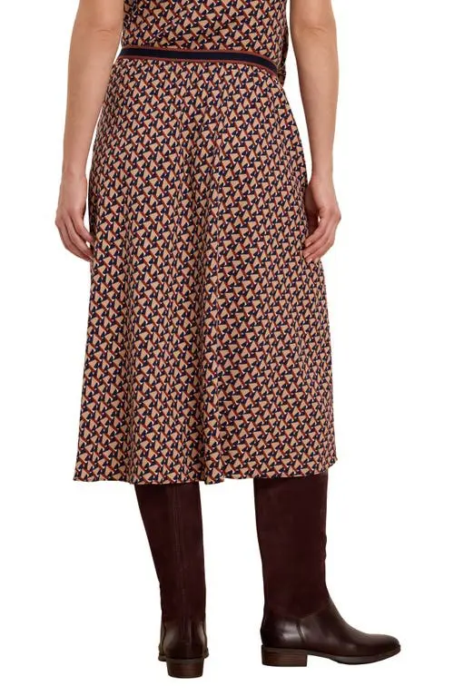 NIC+ZOE Transit Tiles Midi Skirt