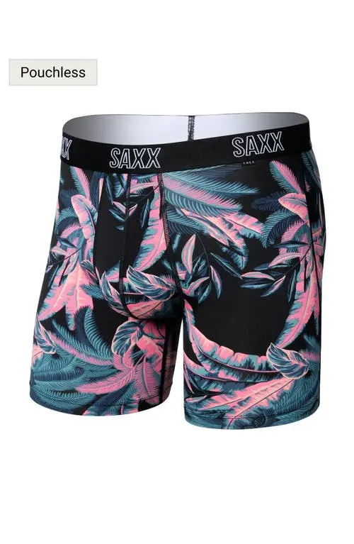 SAXX Free Droptemp™ All Day Cooling Pouchless Boxer Briefs - Black2