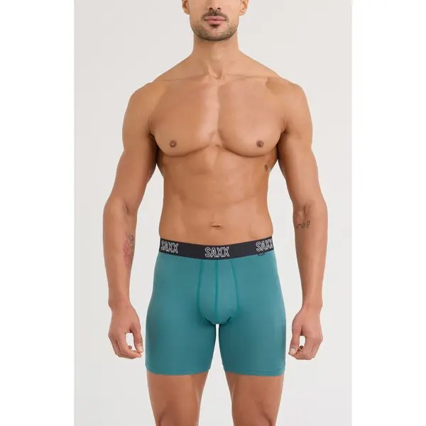 SAXX Free Droptemp™ All Day Cooling Pouchless Boxer Briefs - Turquoise/aqua